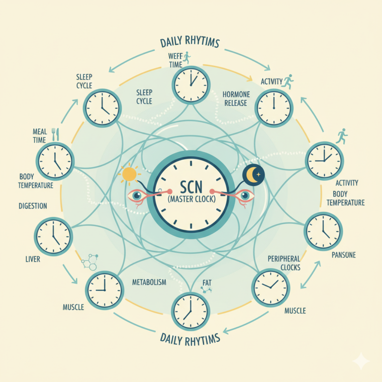 Circadian Rhythm Explained: Sleep, Food, and Daily Energy